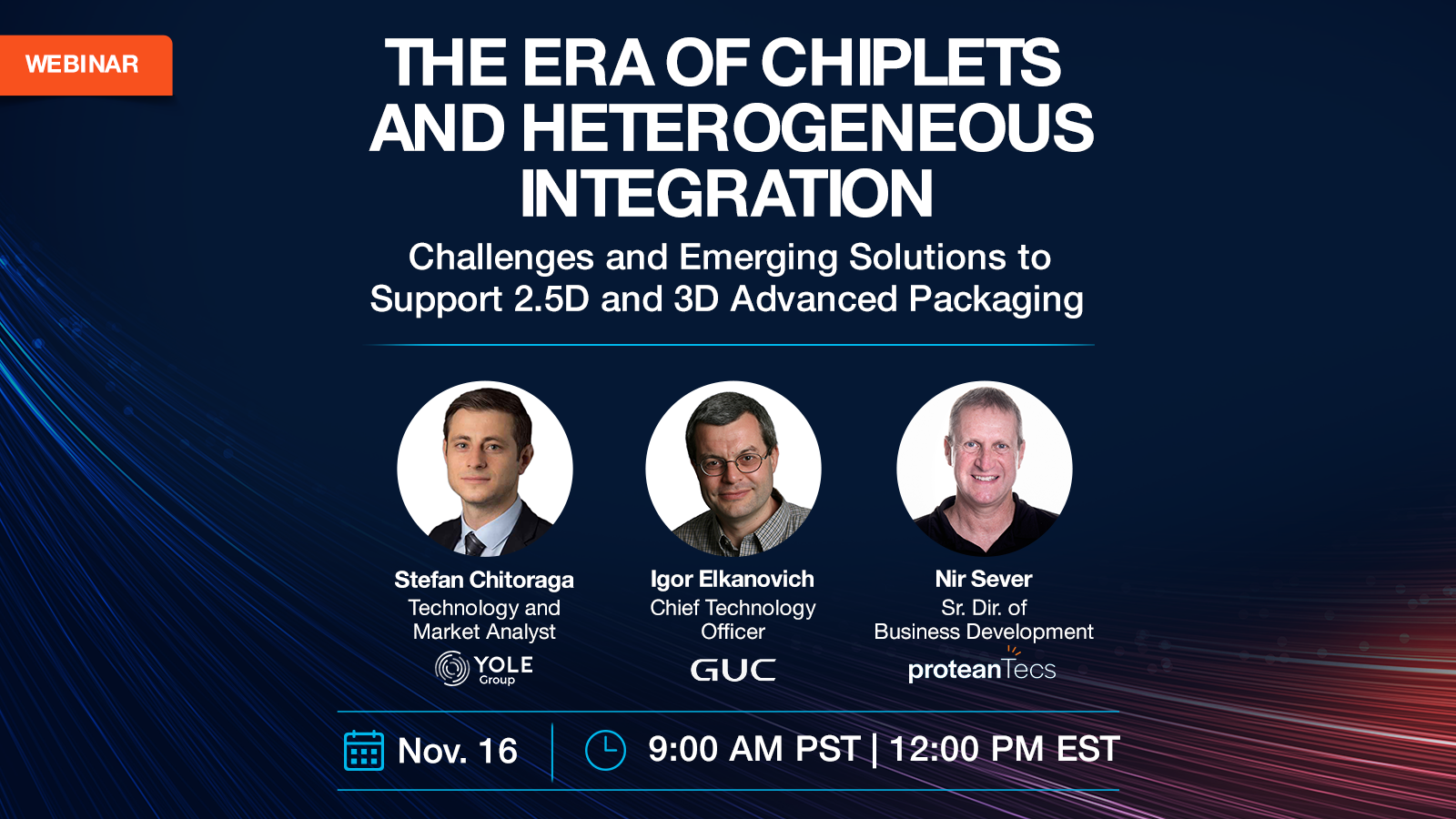 proteanTecs Hosts Webinar with Yole Group and GUC on Chiplets, Heterogeneous Integration and 2 ...